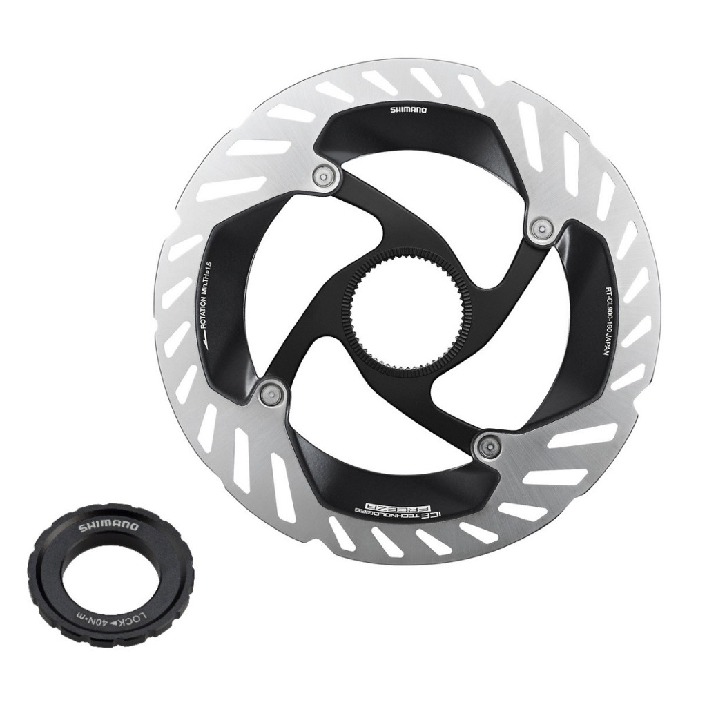 Disque frein vélo route et VTT Shimano XTR Dura Ace RT-CL900 avec écrou ...