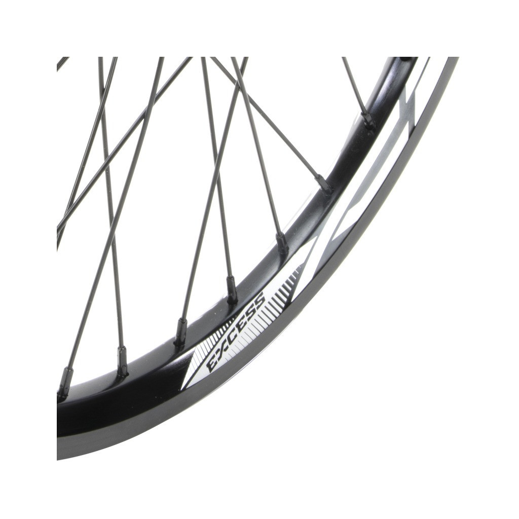 Paire de roue BMX EXCESS XLC-2 pro lite/pro 406x28mm 36h Black
