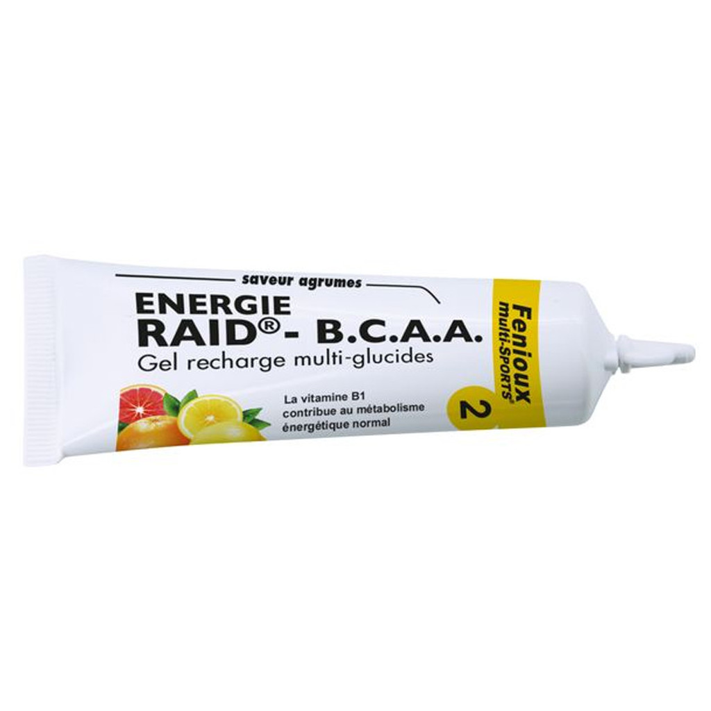 Gel énergétique Fenioux Energie RAID BCAA Agrumes 35g