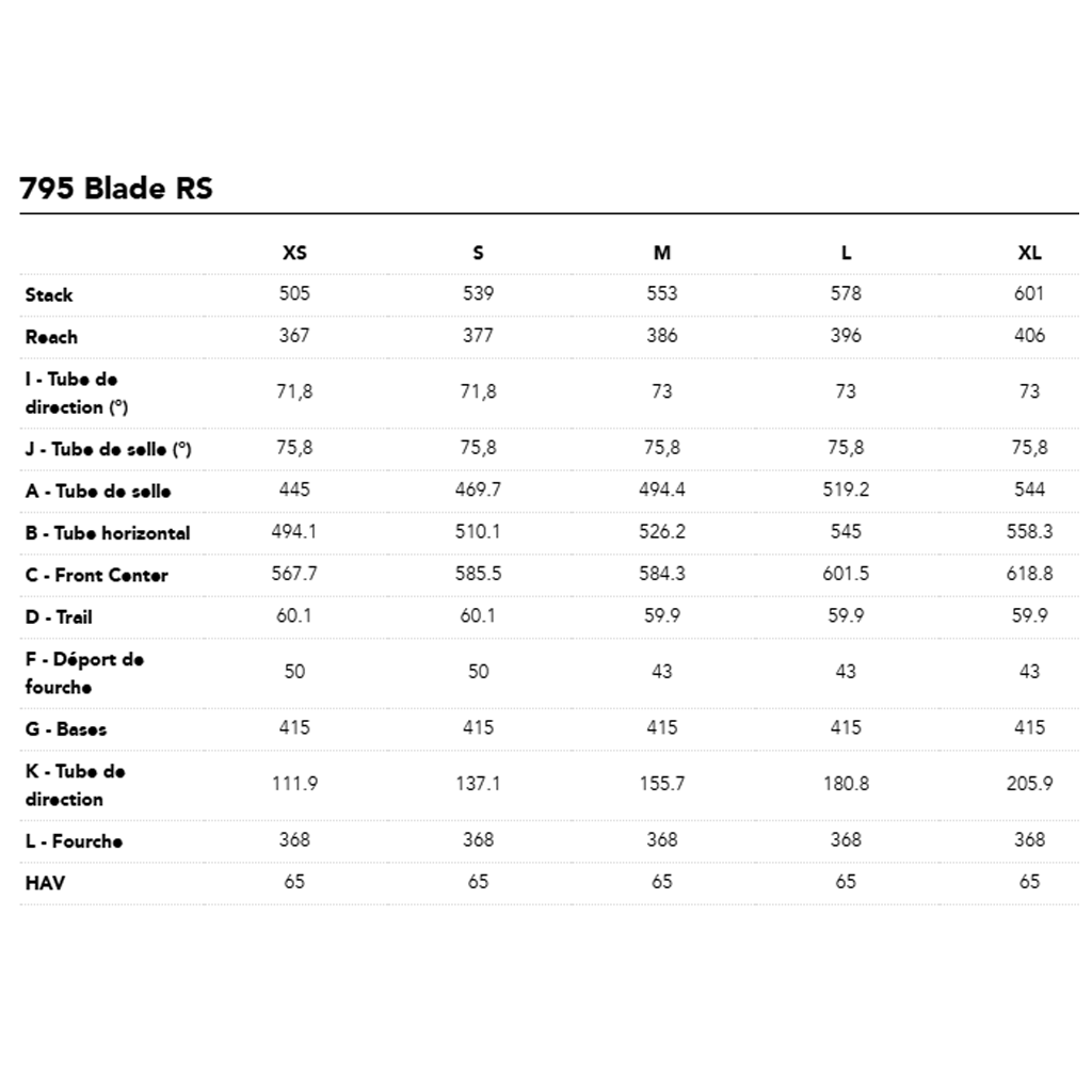 Vélo route Look 795 BLADE RS 2 Shimano Ultegra Di2 12v THUNDER