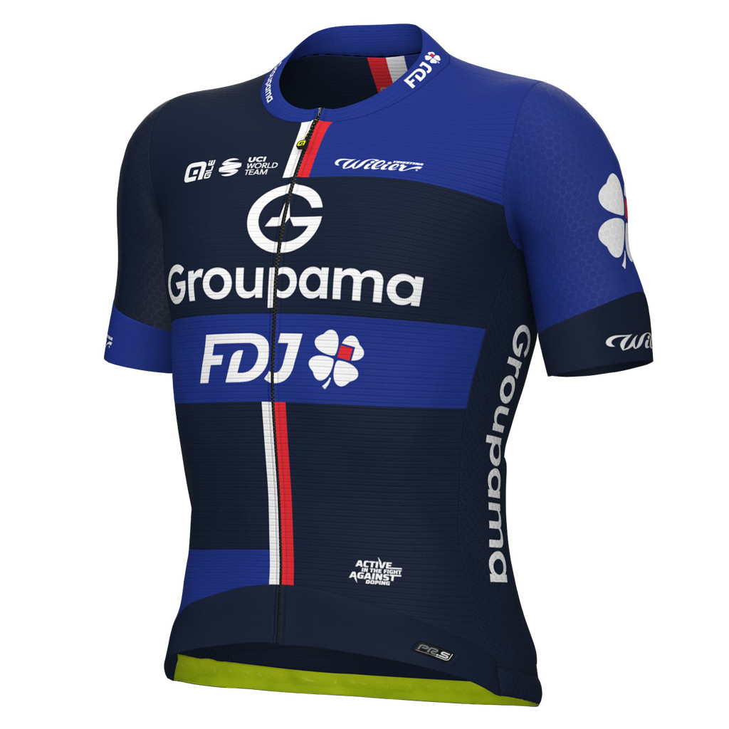 Maillot vélo manches courtes Alé Cycling PR-S 2.0 Groupama-FDJ 2025