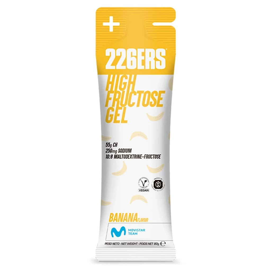 Gel énergétique 226ERS High Fructose Banane 80g