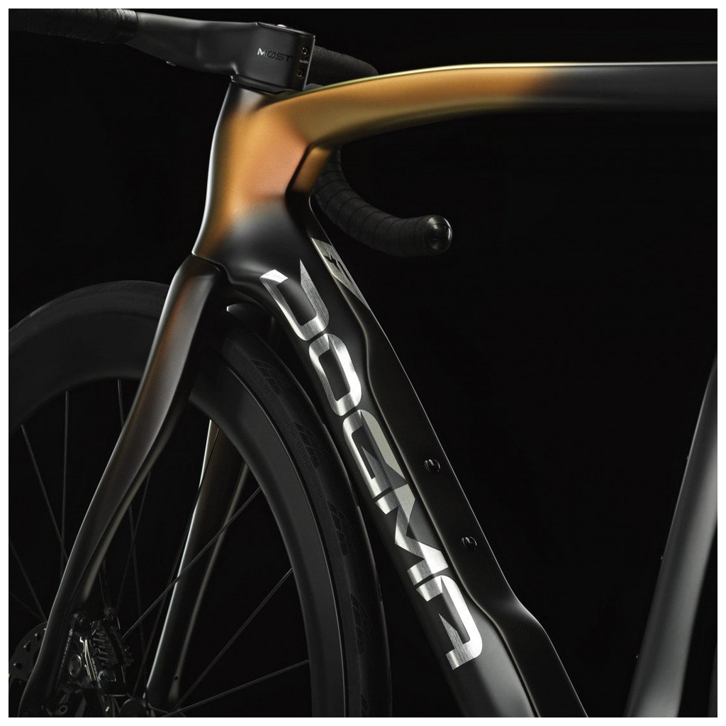 Kit cadre vélo route Pinarello New Dogma F Disc G110 Luxter Red Gold 2025