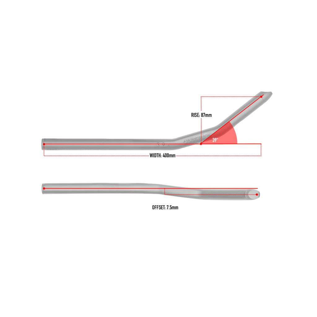 Extensions Profile Design 39a Aerobar 400 mm