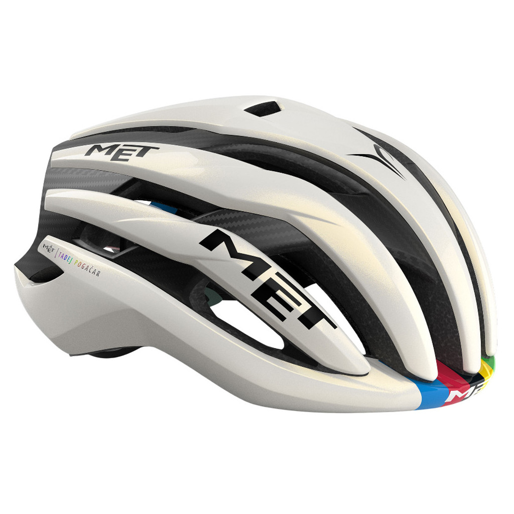 Casque vélo route Met Trenta 3K Carbon Mips Rainbow Limited Edition ...