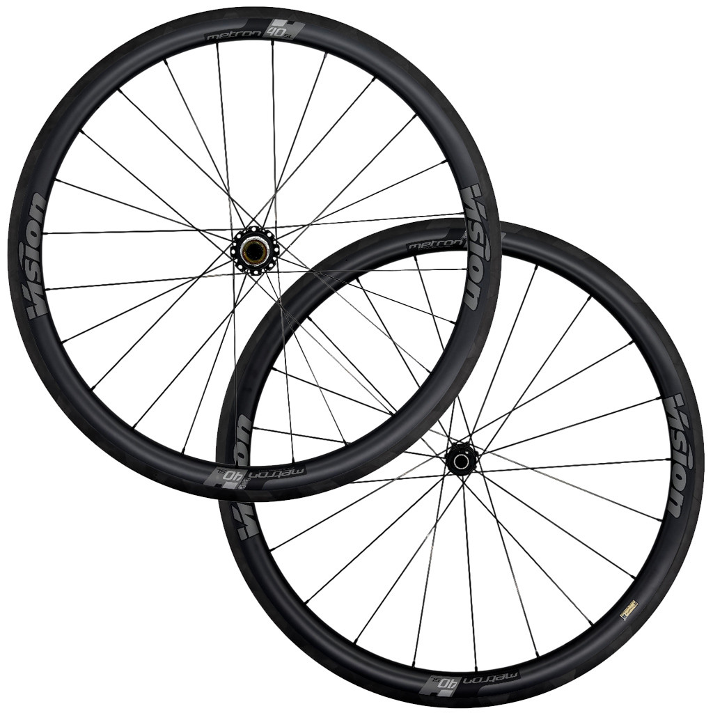 Roues vélo carbone Vision Metron 40 SL Limited Disc