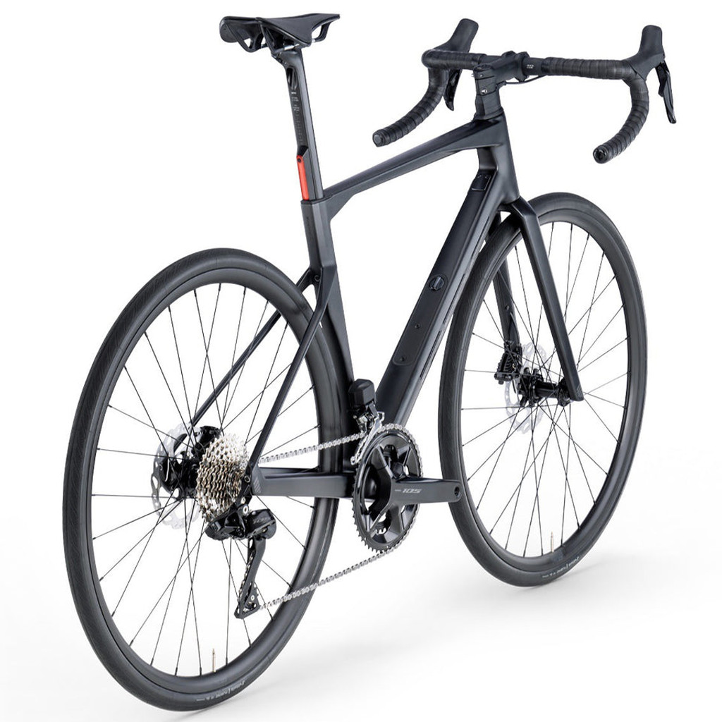 Vélo route BMC Roadmachine Two Shimano 105 Di2 12v Carbon Black 2026