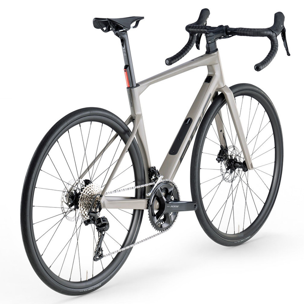 Vélo route BMC Roadmachine Three Shimano 105 12v Rhino Grey 2026