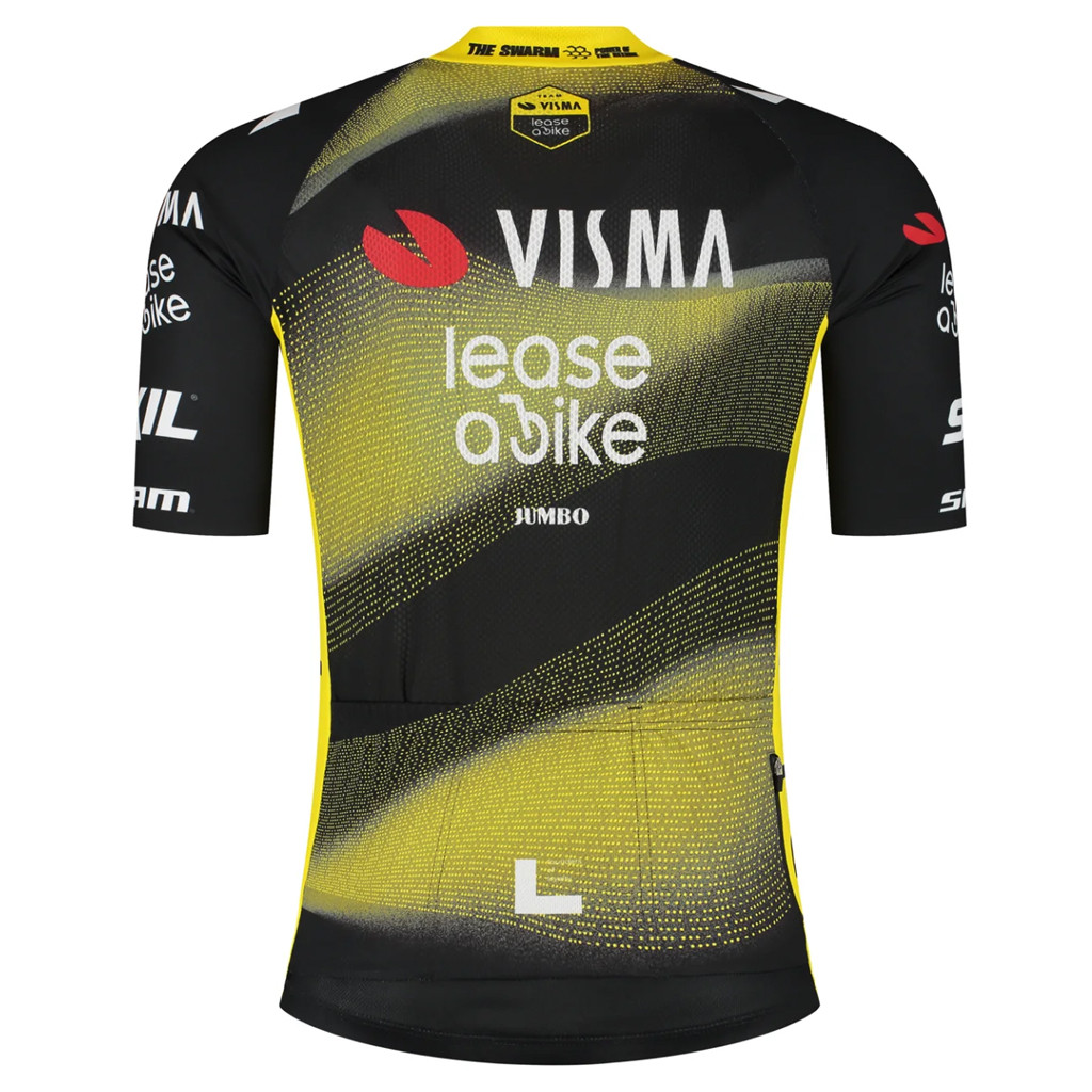 Maillot vélo manches courtes YellowB Replica Jersey Visma-Lease a Bike ...