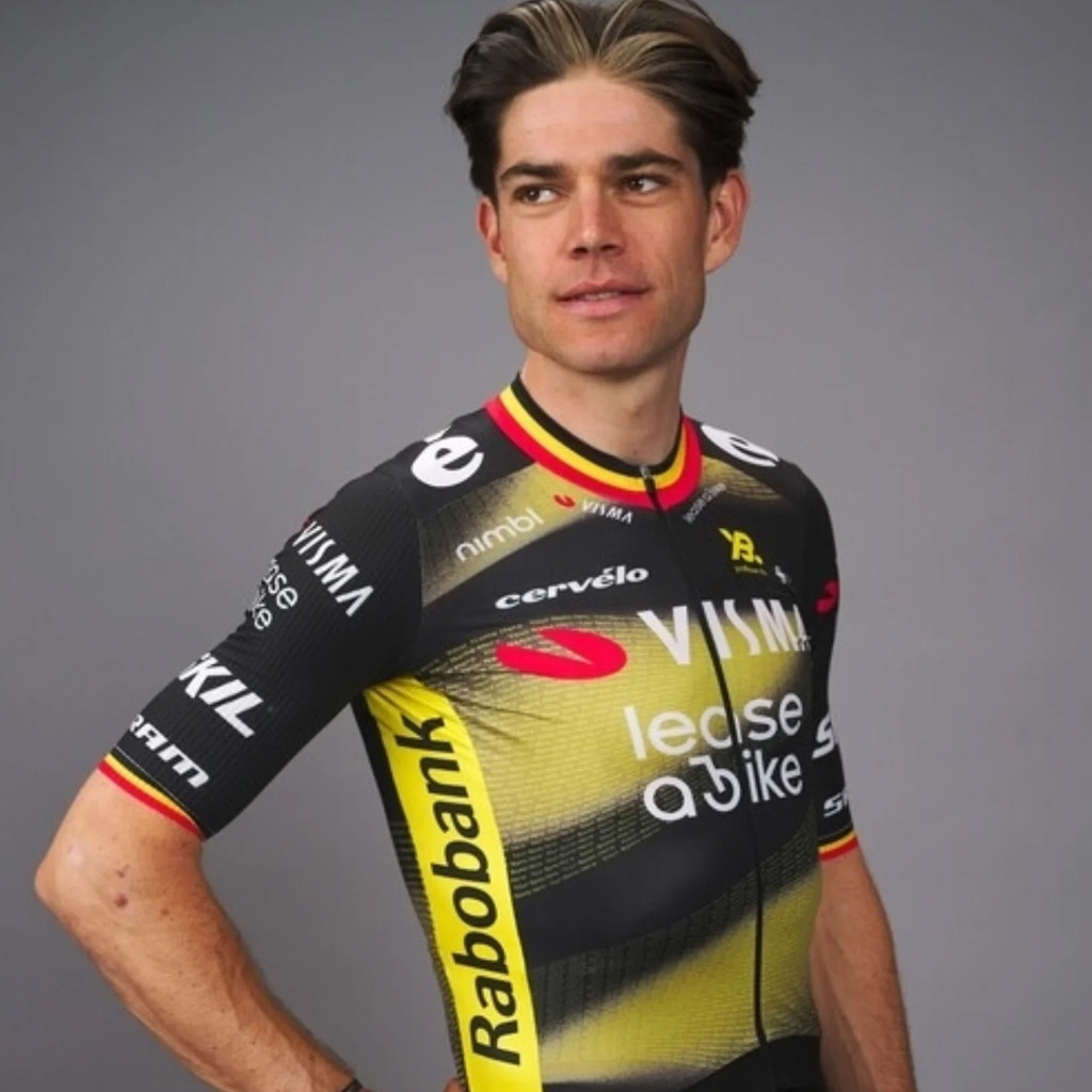 Maillot vélo manches courtes YellowB Replica Jersey Visma-Lease a Bike ...