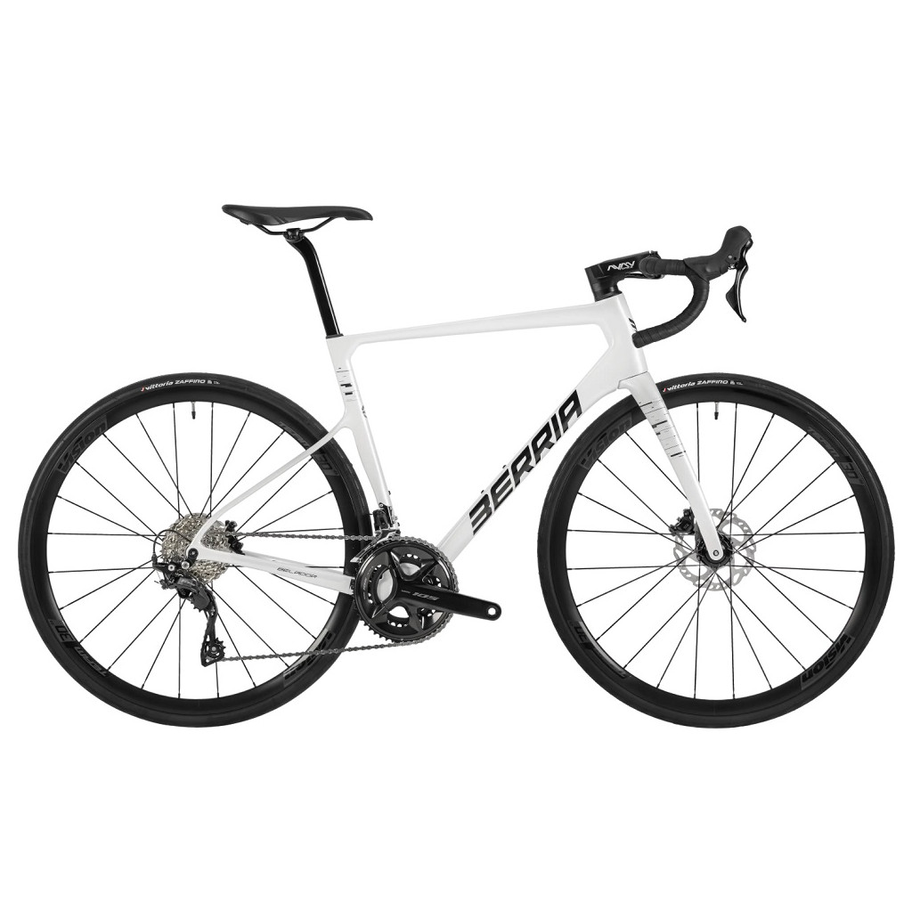 Vélo route Berria Belador Elite Shimano 105 12v Vision Team 30 White 2026