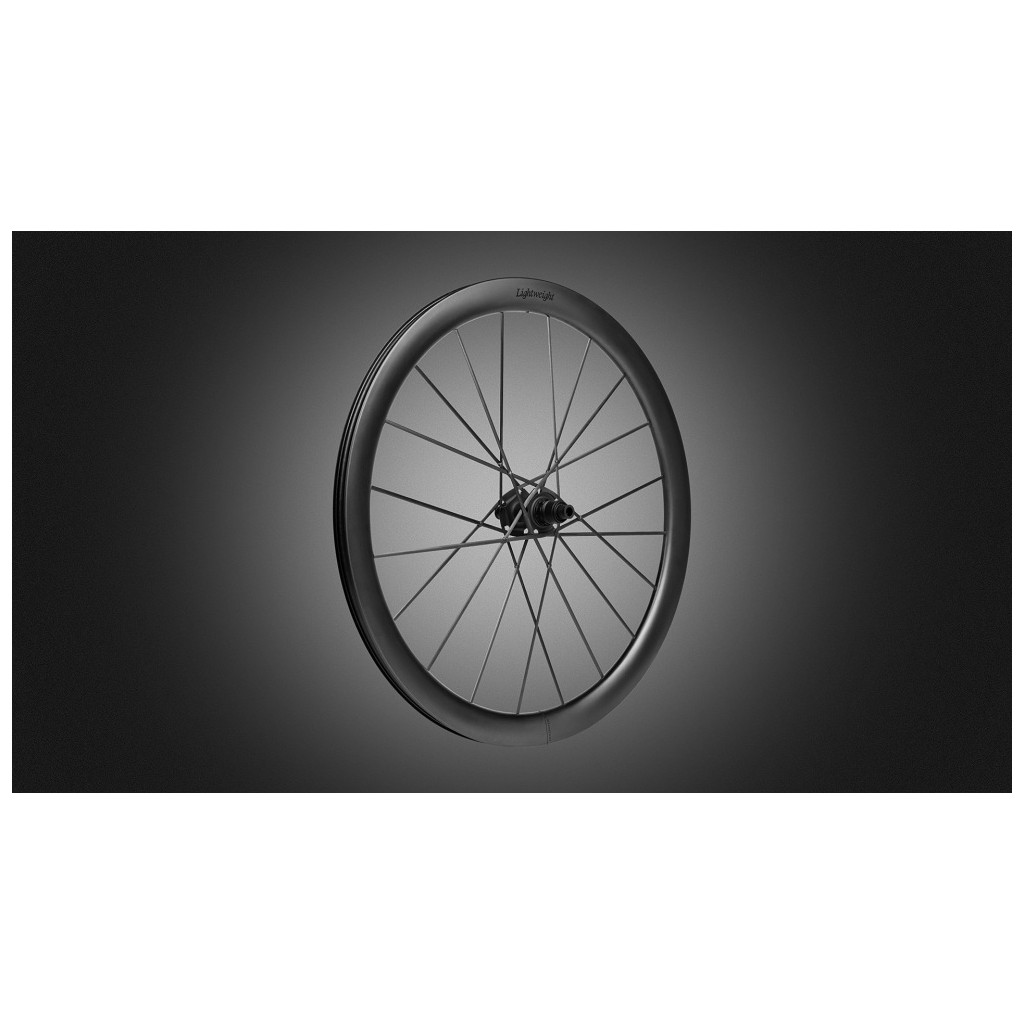 Roues carbone vélo route Lightweight Meilenstein ART Schwarz Edition