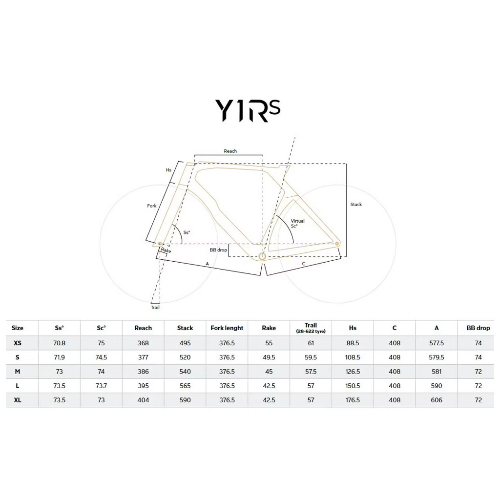 Racefiets Colnago Y1Rs Disc Shimano Ultegra Di2 12v Vision SC45 YSBO