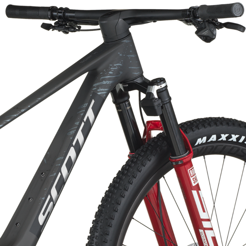 VTT tout suspendu Scott Spark RC World Cup Noir Carbone 2026