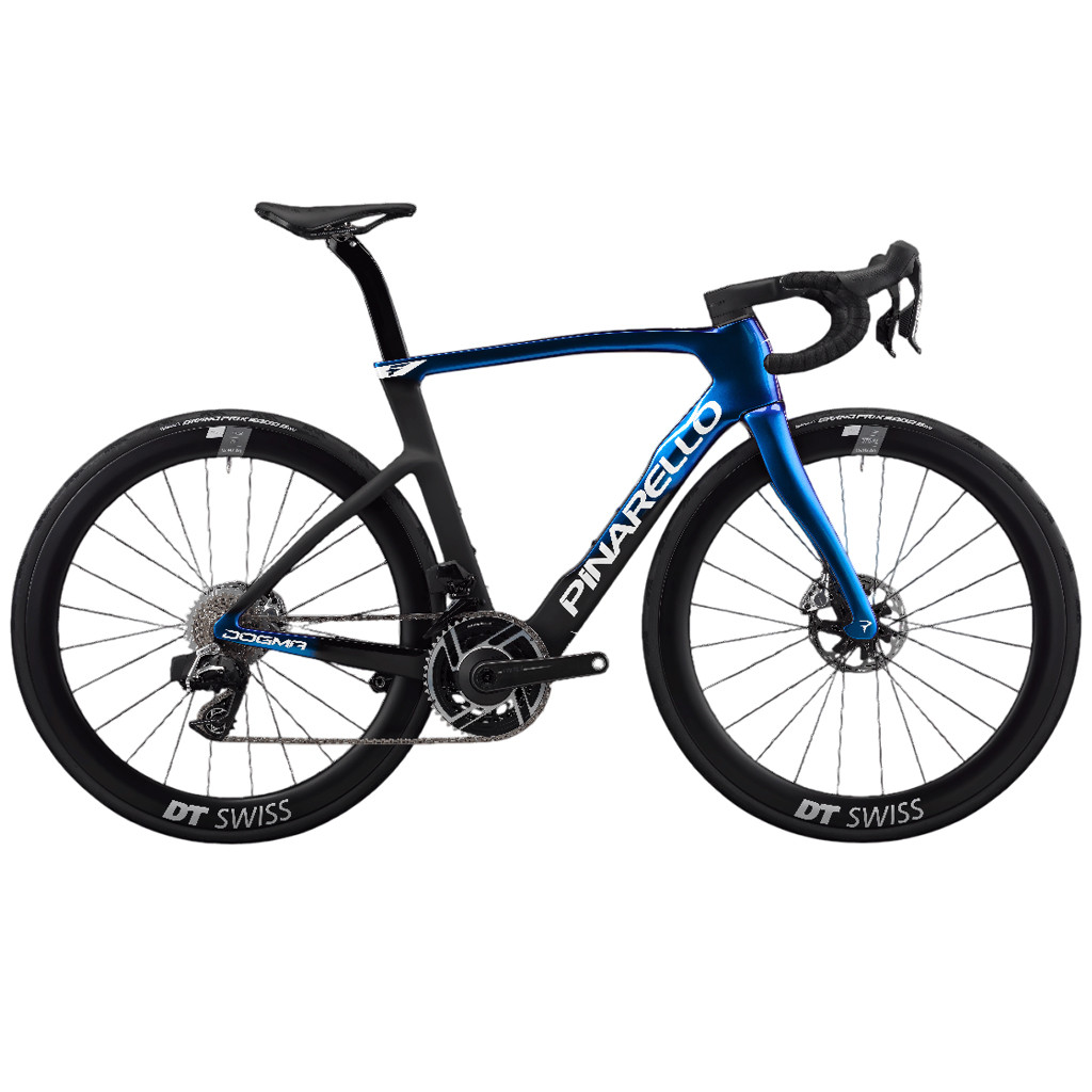 Vélo route Pinarello New Dogma F Disc Sram Red AXS E1 12v DT Swiss ...