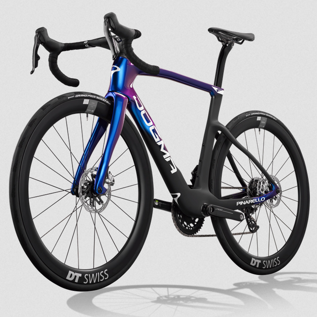 Vélo route Pinarello New Dogma F Disc Sram Red AXS E1 12v DT Swiss ...