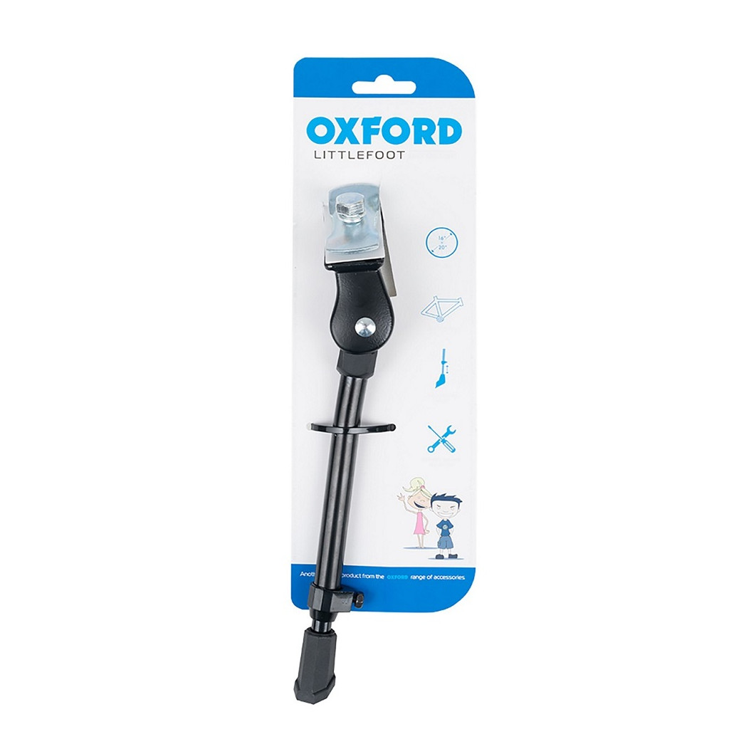 Béquille vélo enfant Oxford Littlefoot PS790B 16 à 20 pouces