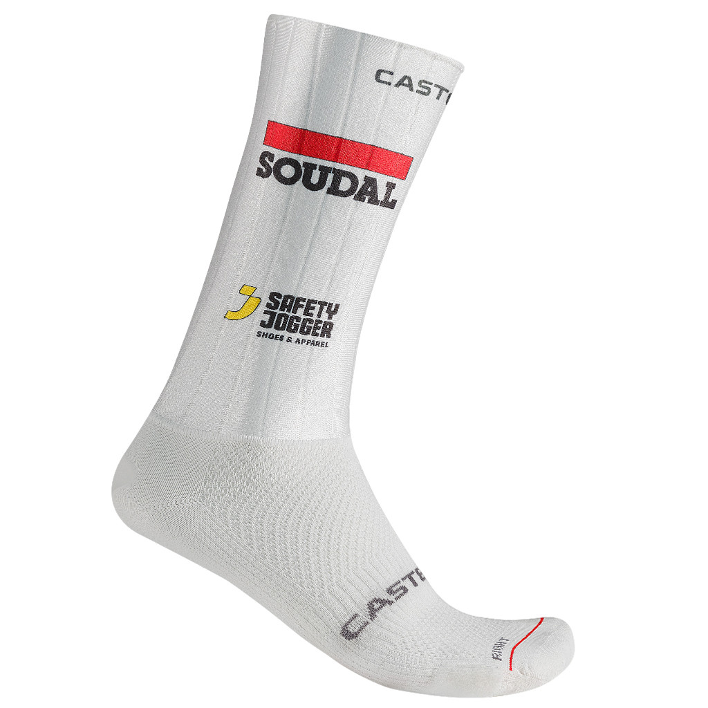 Chaussettes vélo Castelli Fast Feet 4 Soudal Quick Step 2026