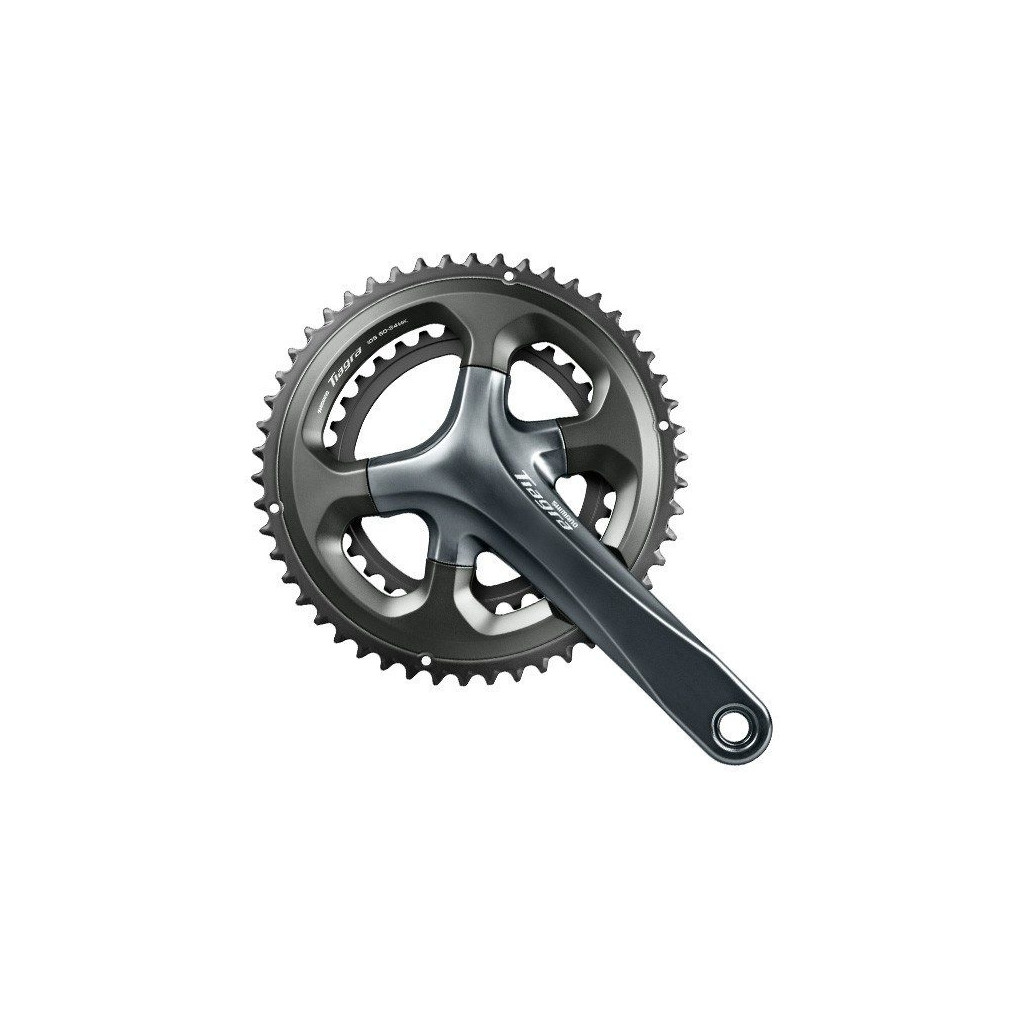 Pédalier vélo route Shimano Tiagra 4700 Hollowtech II 50x34 ou 52x36
