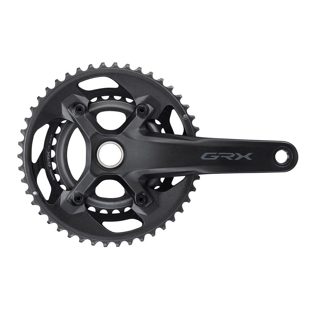 Pédalier vélo Gravel Shimano GRX FC-RX600-11 2x11V - 46/30 dents