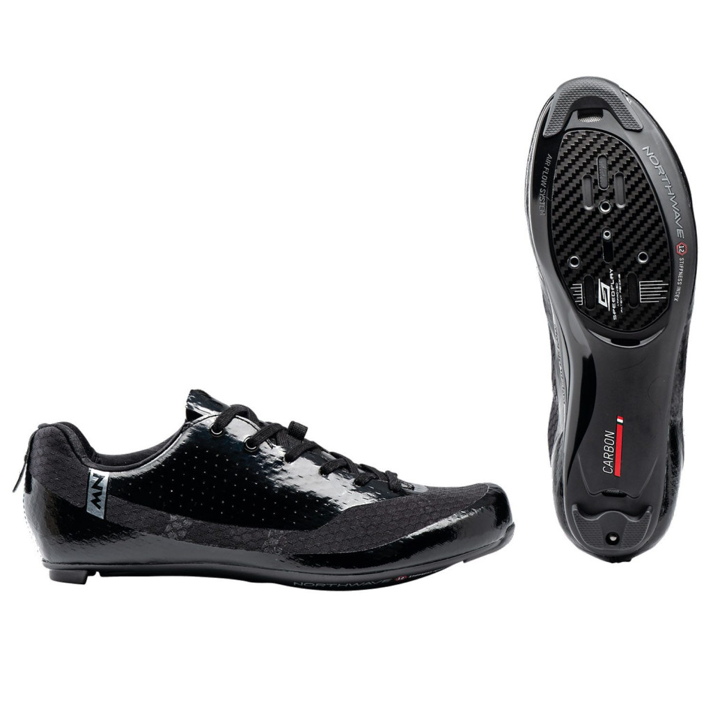 Chaussures vélo route à lacets Northwave Mistral - Semelle en carbone