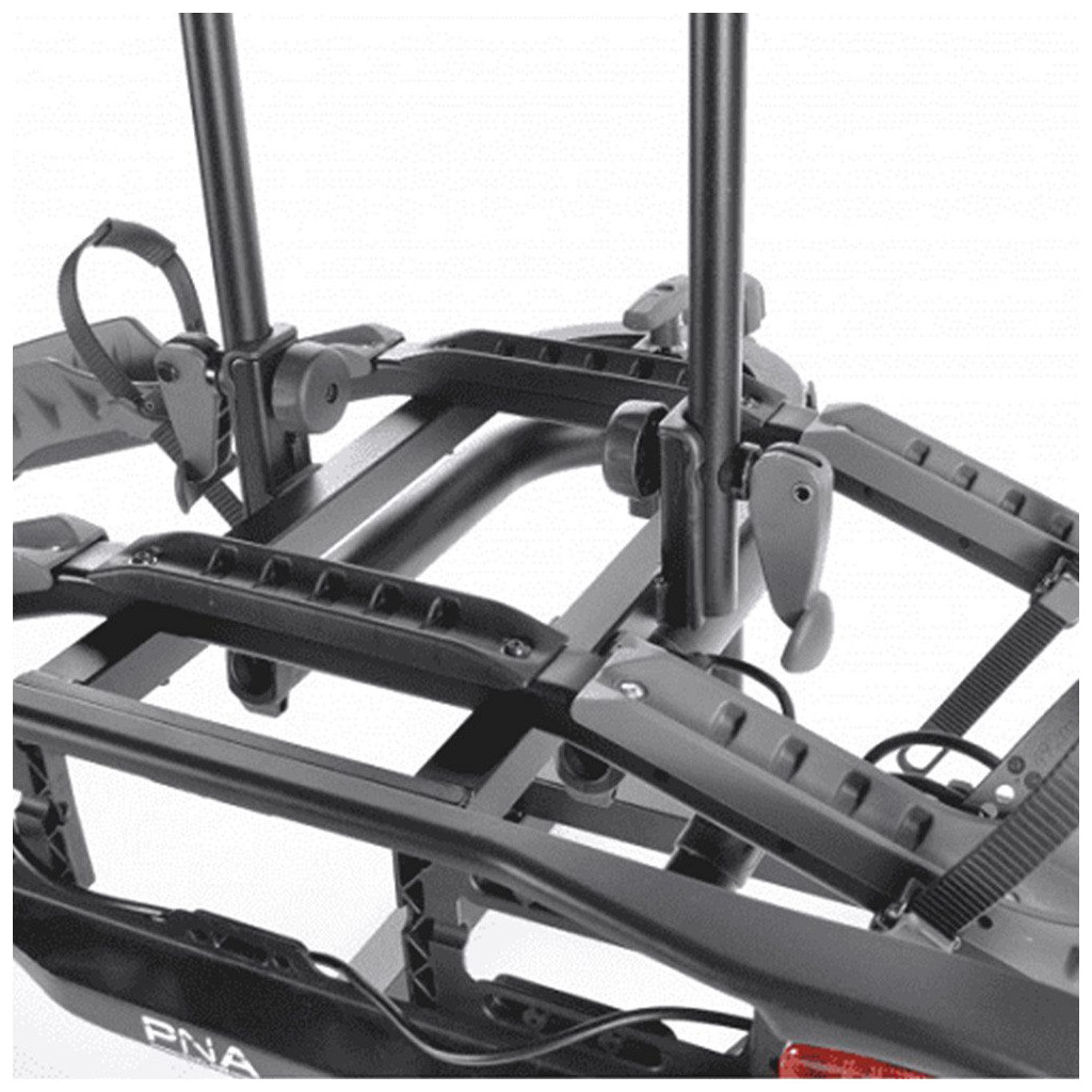 PNA-fietsendrager voor trekhaak voor 2 fietsen, compatibel met e-bikes