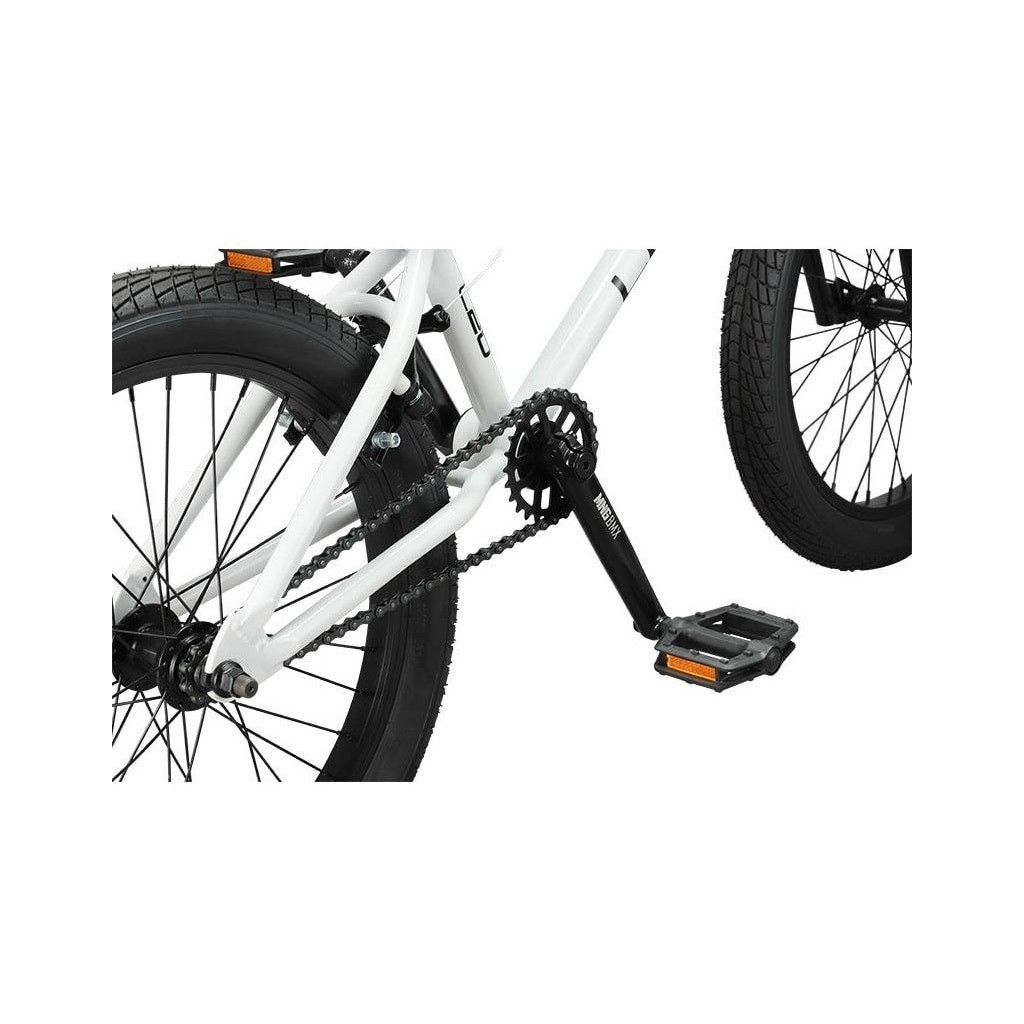 BMX Freestyle Mongoose Legion L20 White, fiable et résistant