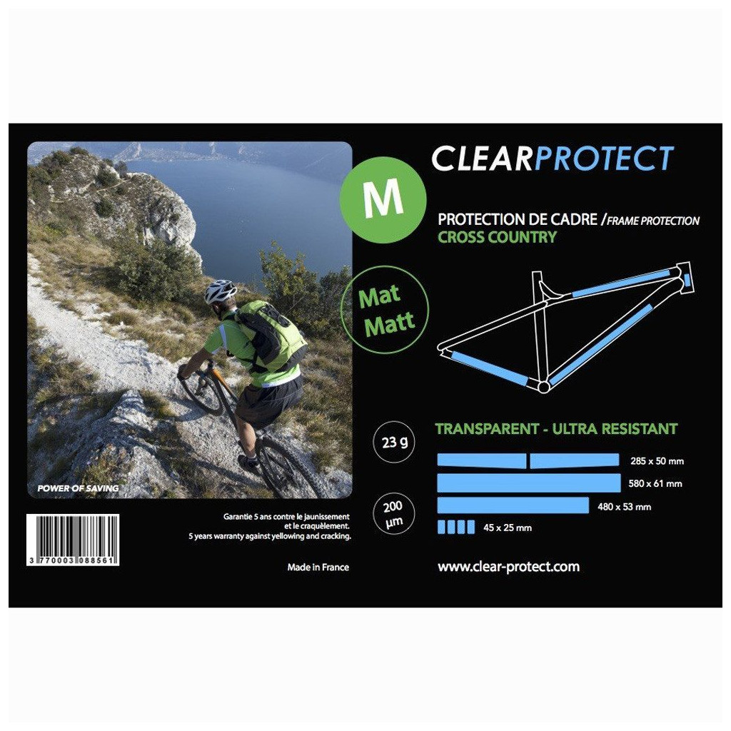 Clearprotect Pack M self-adhesive frame protection for road and ...