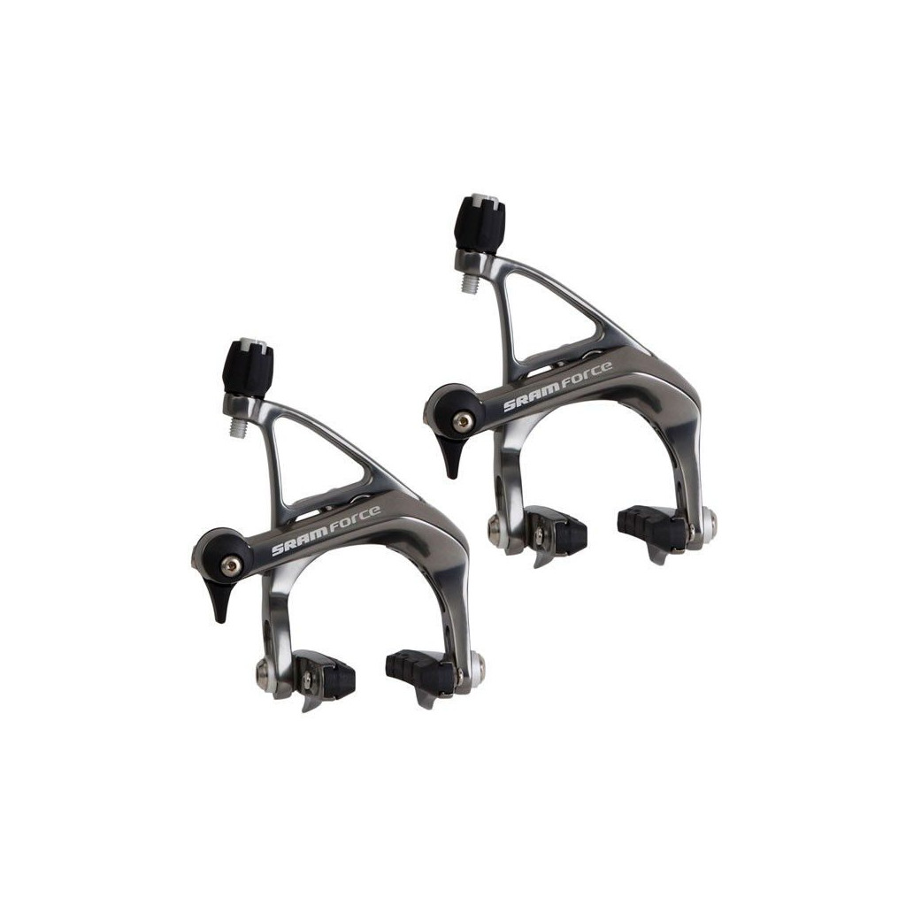 Sram Force dubbele remklauwen met aluminium remblokken