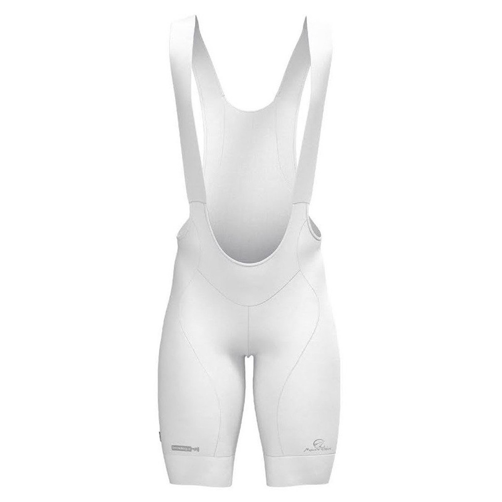 Cuissard vélo court Mauro Ribeiro Hifresh Blanc insert confort