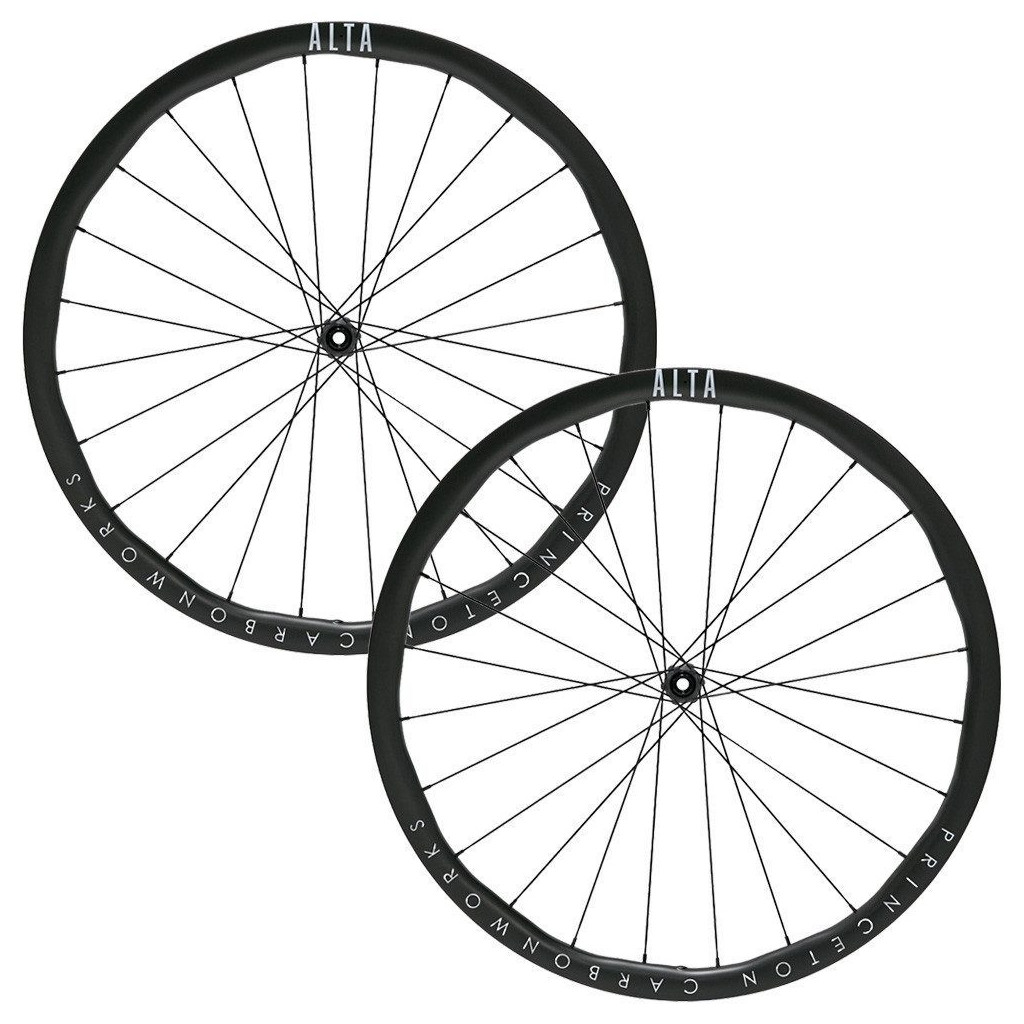 Roues vélo route carbone Princeton Alta 3532 Disc Tubeless Ready ...
