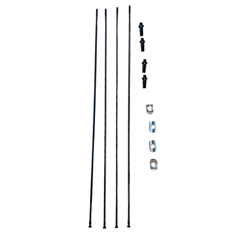 Kit 4 rayons Fulcrum Racing Quattro roue avant R4-116